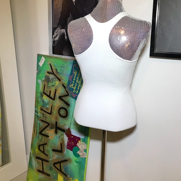 Hanley Alton | Tops | Gorgeous Bedazzled Love Top New | Poshmark